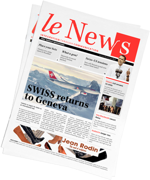 Le News – New Publication with Local Swiss News in English – Geneva ...